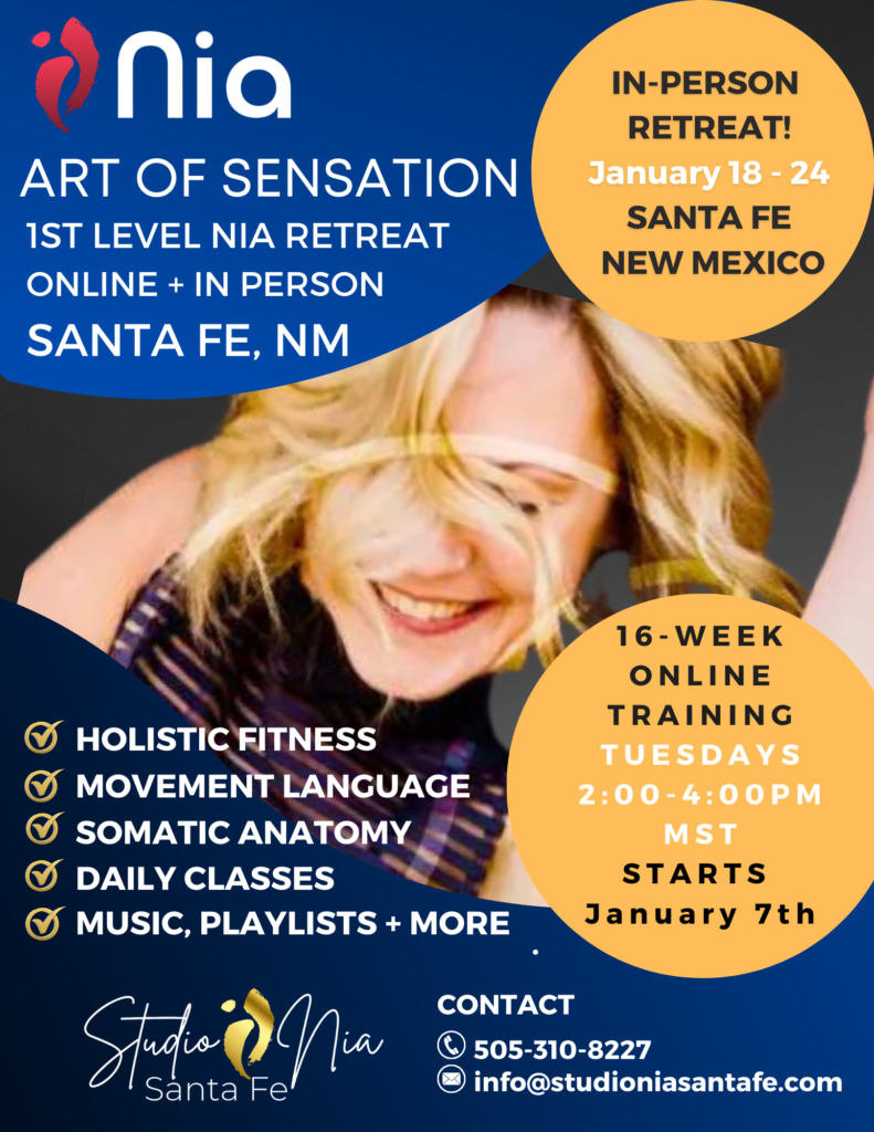 Nia White Belt Training - StudioNia Santa Fe